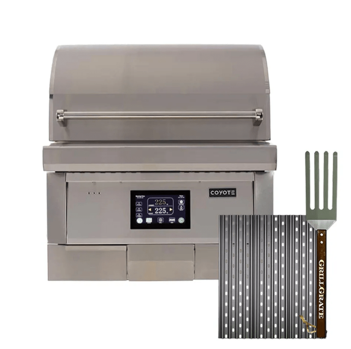 GrillGrate Sear Station for Coyote 36 Inch Pellet Grill RGG17.375K-000 ...